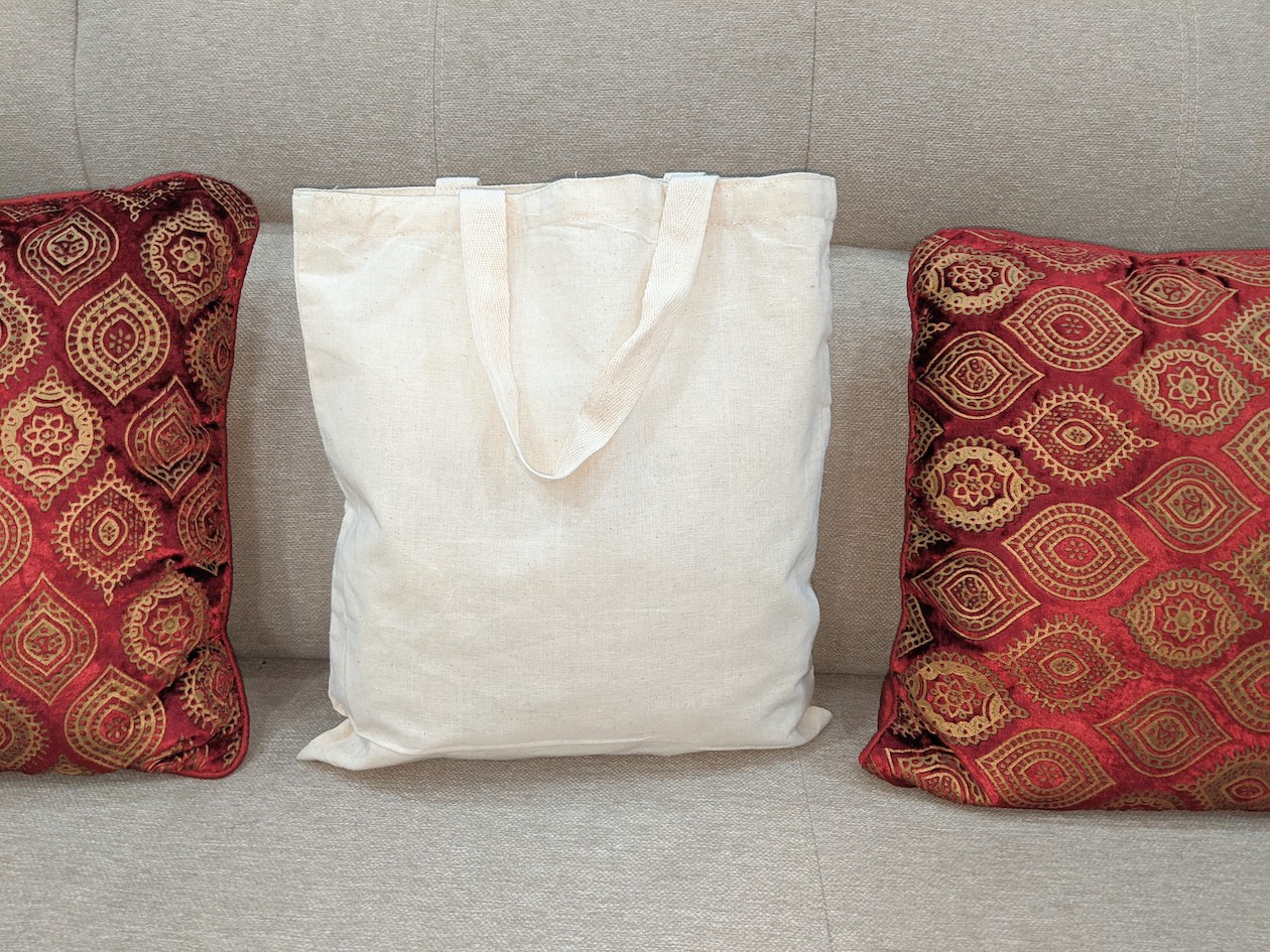 Plain Cotton Bags Sample Order Set of 3 - No Plastic Shop